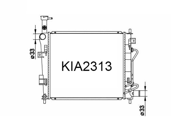 Kia Picanto TA 1.0L & 1.2L Radiator | Fenix Radiators