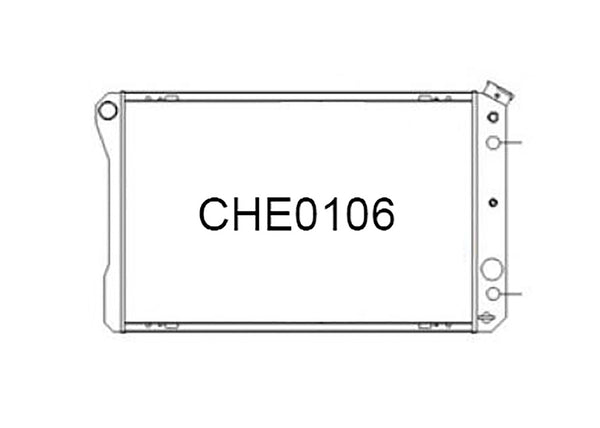 Chevrolet Unknown XXXX-XXXX Radiator | Fenix Radiators