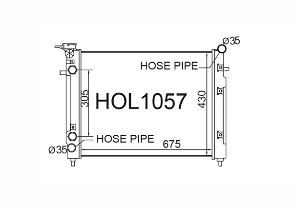 Holden Commodore VT Series II 3.8L Petrol 1999-2002 [Single Oil Cooler ...