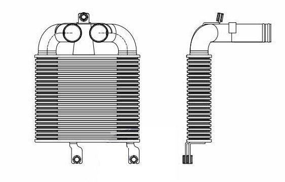 Holden Rodeo RA [Pre-Facelift] 3.0L Diesel 2003-2008 Intercooler