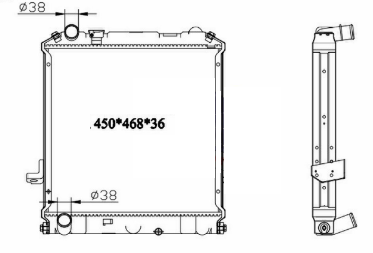 Isuzu Elf 4.3D & 4.6D Truck Radiator NZ | Fenix Radiators