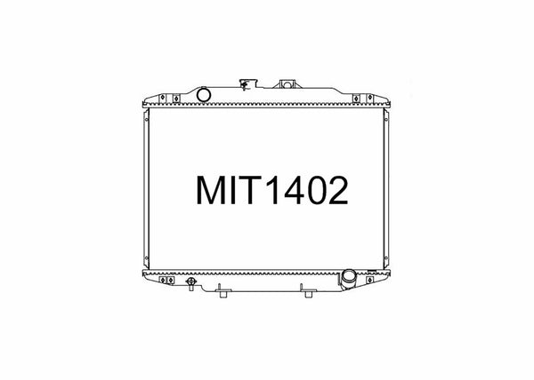 Mitsubishi Delica / L300 2000-2007 Radiator | Fenix Radiators